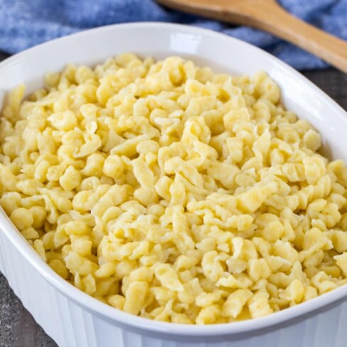 Knoepfle (Swiss Spaetzle Recipe) - Crazy for Crust