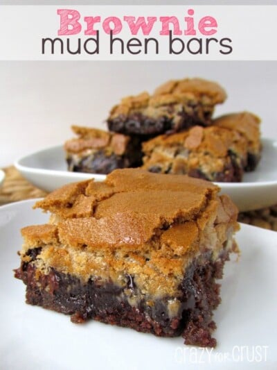 Brownie Mud Hen Bars - Crazy for Crust