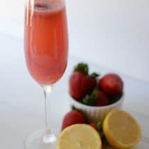 French 75 (Champagne Martini) - Crazy for Crust