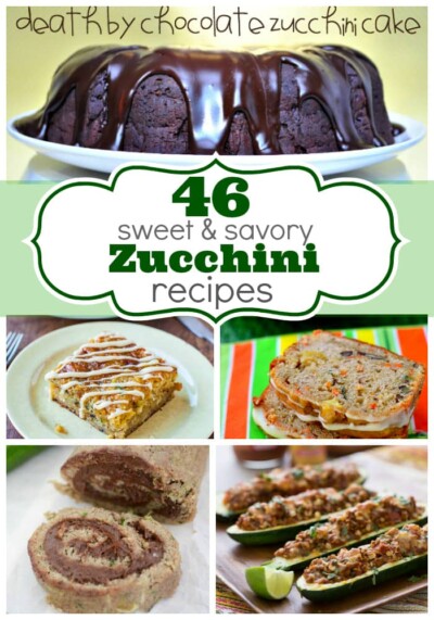 46 Sweet and Savory Zucchini Ideas - Crazy for Crust