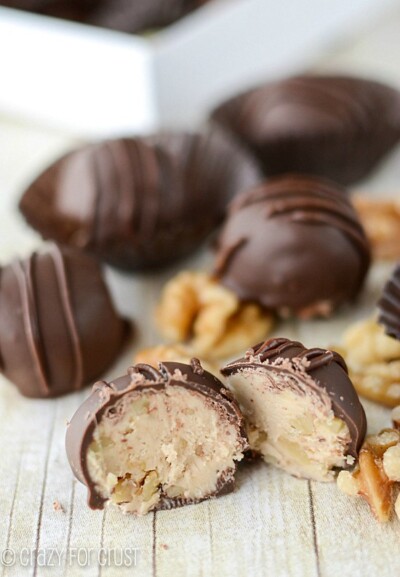 See's Copycat Maple Walnut Truffles - Crazy for Crust