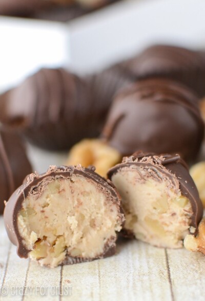 See's Copycat Maple Walnut Truffles - Crazy for Crust