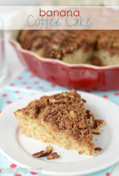 Funfetti Coffee Cake - Crazy for Crust