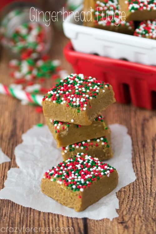 Gingerbread Fudge - Crazy for Crust