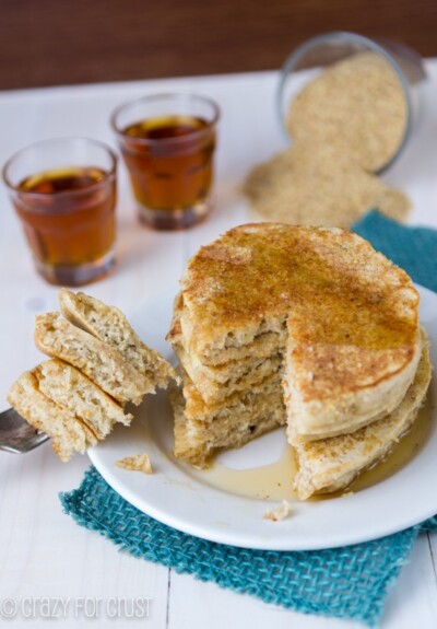 Wheat Germ Pancakes - Crazy for Crust