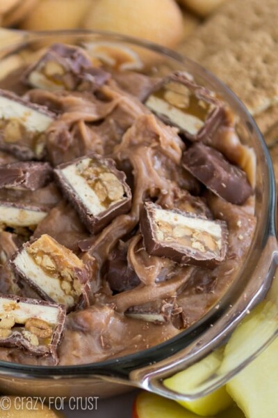 Snickers Dip - Crazy for Crust