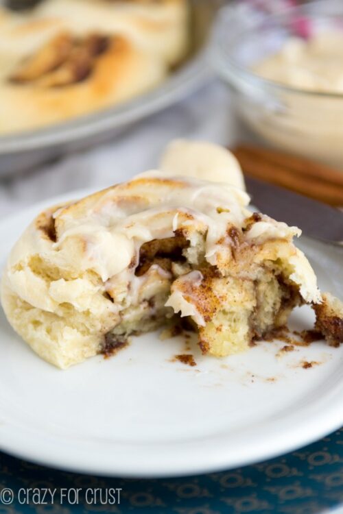Quick Cinnamon Rolls - Crazy for Crust