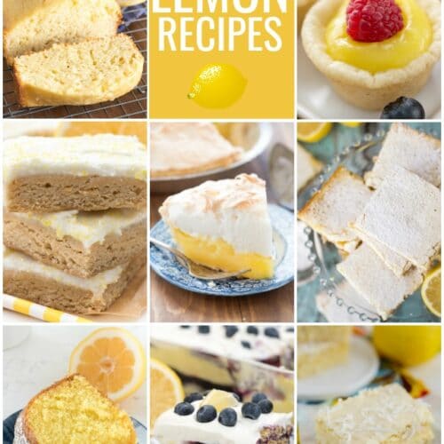 21 BEST Lemon Recipes - Crazy for Crust