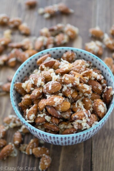 Coconut Almonds - Crazy for Crust