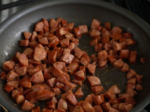 Cornbread Stuffing with Andouille Sausage - Crazy for Crust