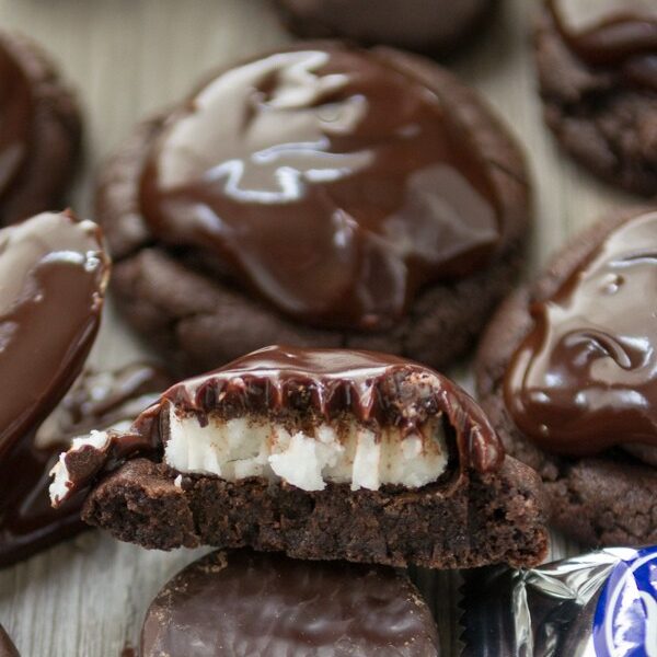 Double Chocolate Peppermint Patty Cookies - Crazy for Crust