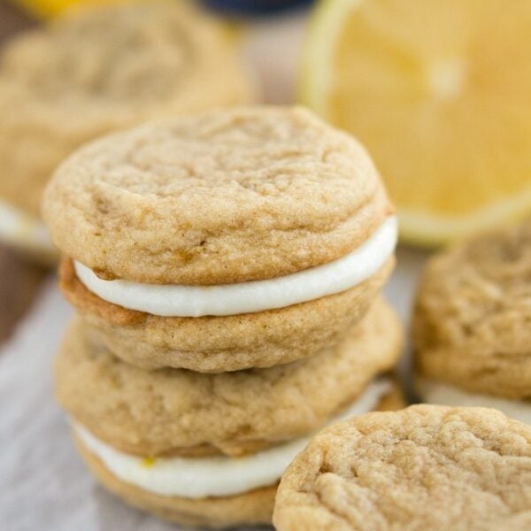 Homemade Lemon Oreos - Crazy for Crust
