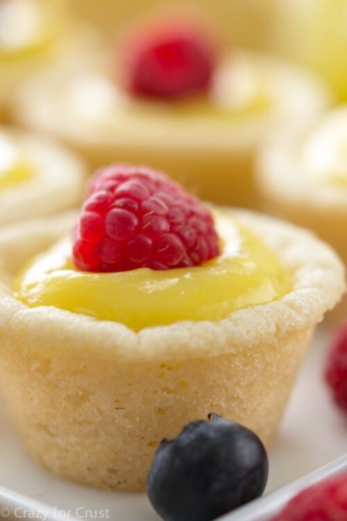 Easy Lemon Tarts - Crazy for Crust