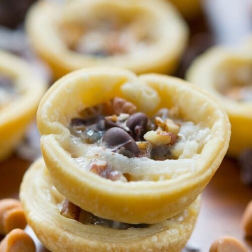 Mini Magic Bar Pies - Crazy for Crust