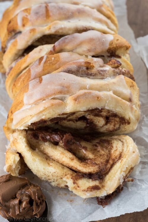 Cinnamon Roll Cobbler - Crazy for Crust