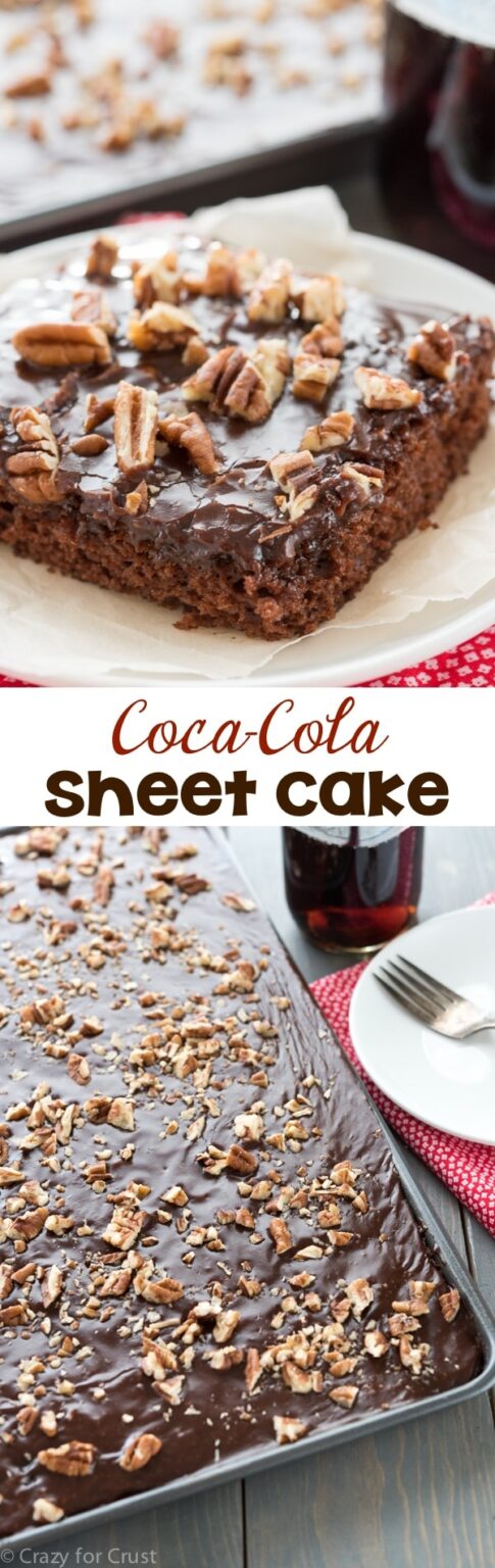 Coca-Cola Sheet Cake - Crazy for Crust