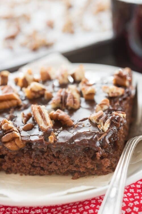 Coca-Cola Sheet Cake - Crazy for Crust
