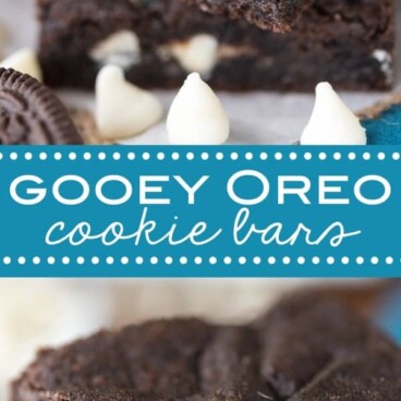 Gooey Oreo Cookie Bars Recipe - Crazy for Crust