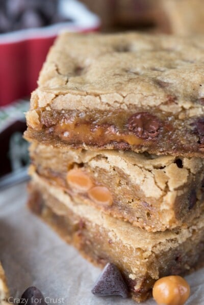 Milky Way Blondies - Crazy for Crust