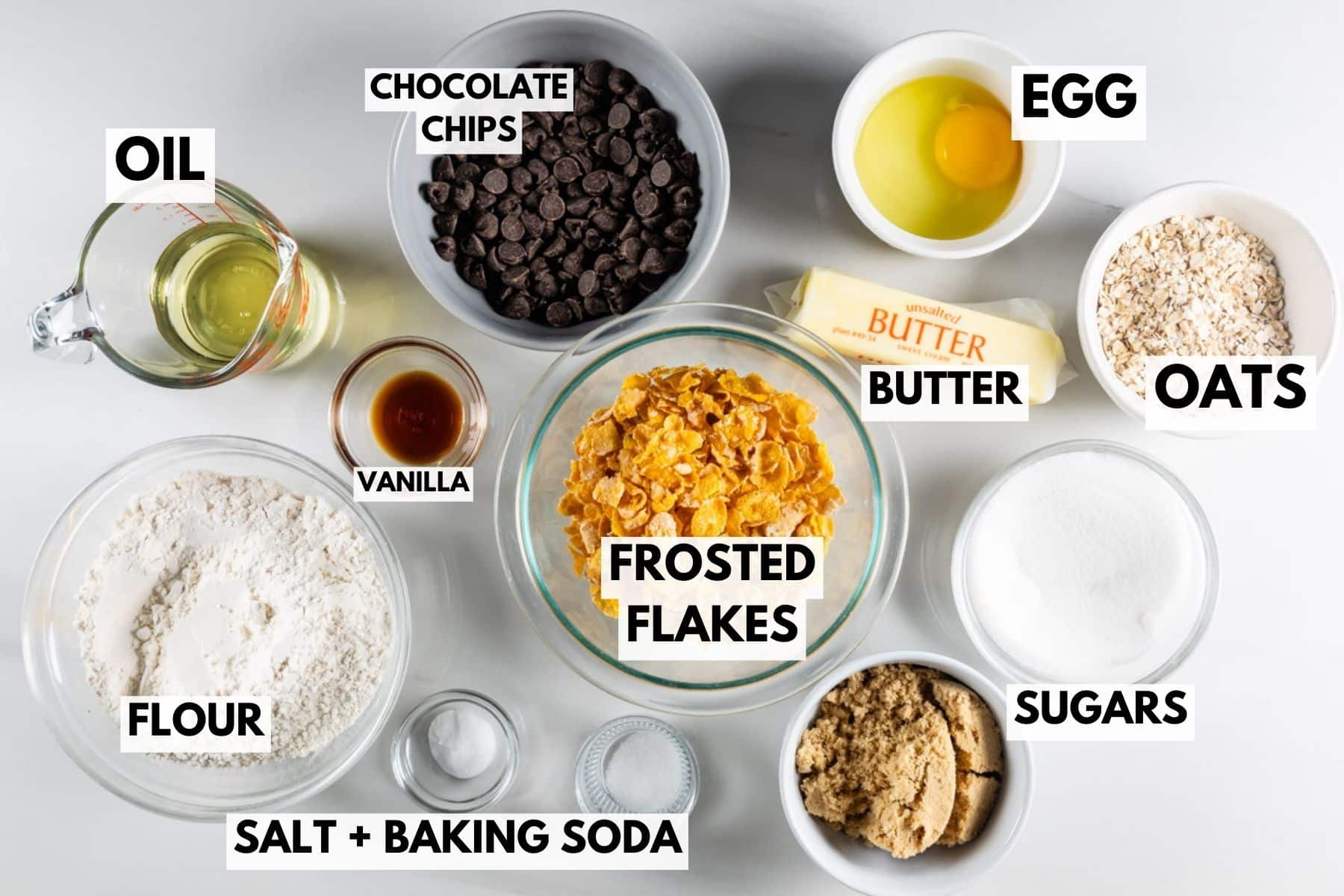 Frosted Flakes Cookies - Crazy for Crust