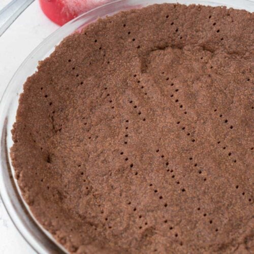 No Roll Chocolate Pie Crust - Crazy for Crust
