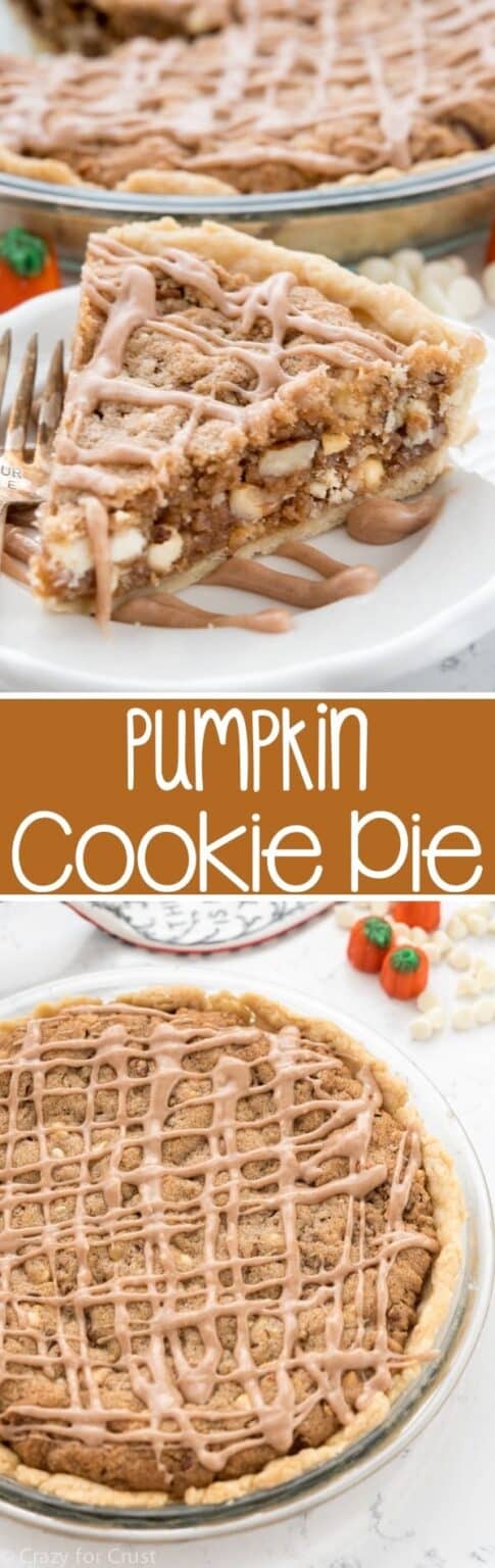 Pumpkin Cookie Pie - Crazy for Crust