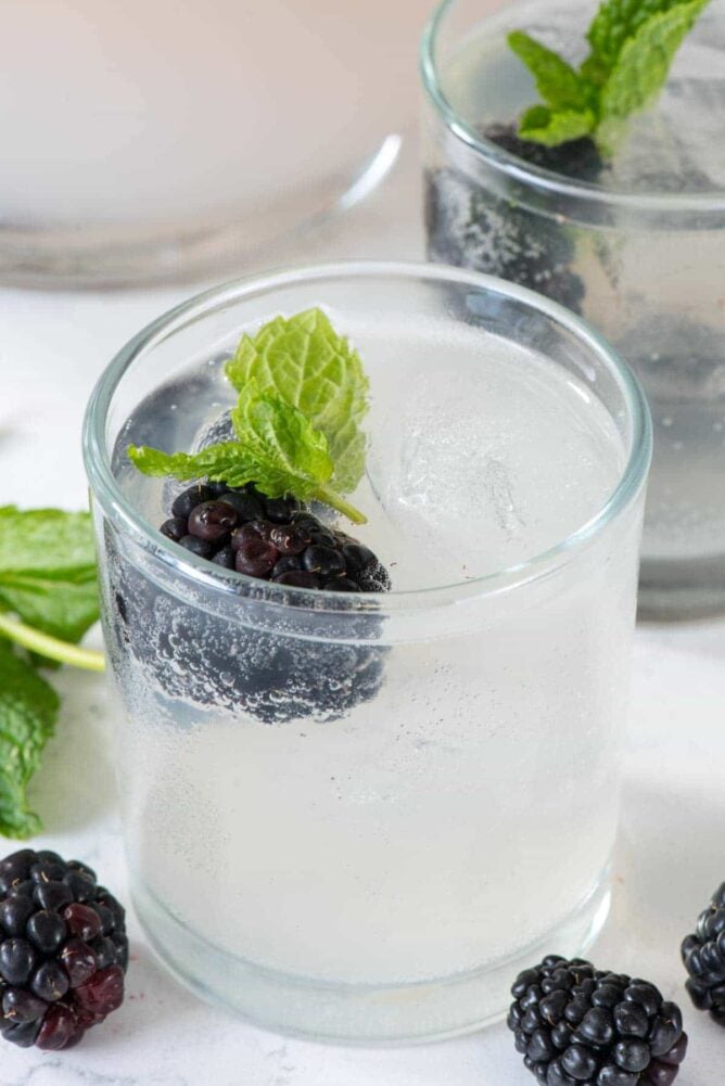 Lemonade Prosecco Punch - Crazy for Crust
