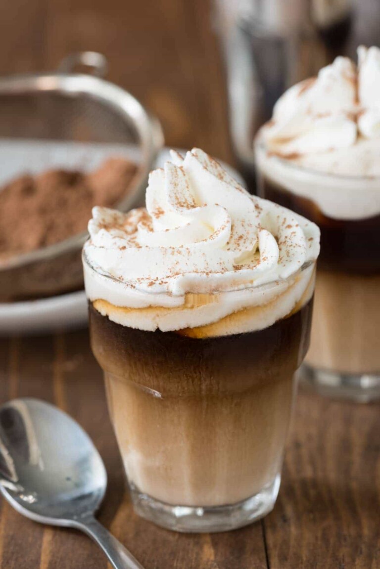 Coffee Shooters (Shots with Whipped Cream) - Crazy for Crust