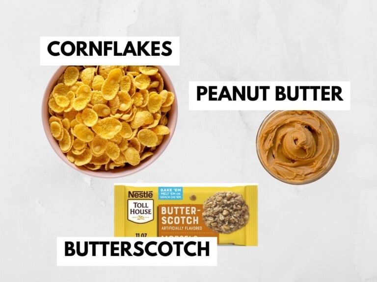 Butterscotch Peanut Butter Cornflake Candy - Crazy for Crust