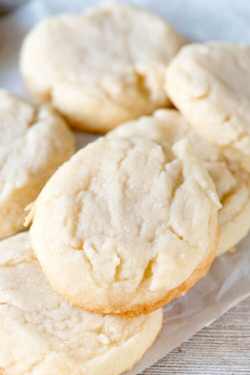 Soft Chewy Shortbread Cookies (1 dough 4 ways) - Crazy for Crust