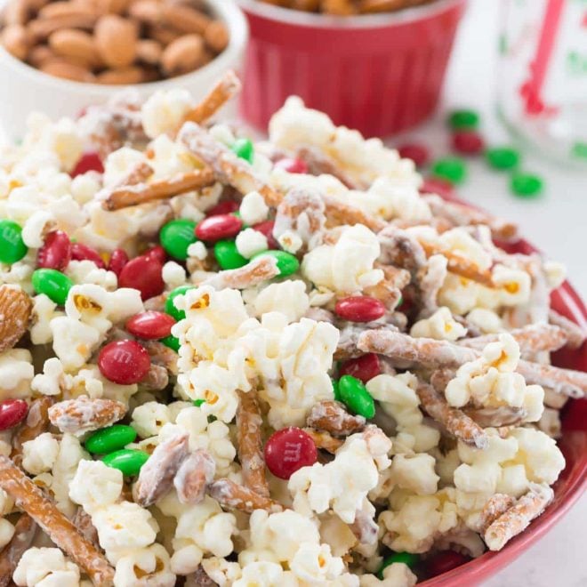 Santa Munch Popcorn Snack Mix - Crazy for Crust