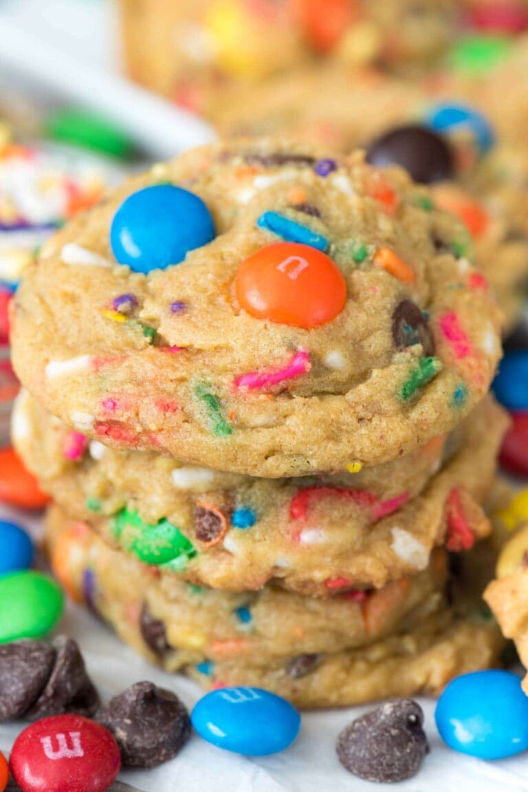Celebration Pudding Cookies - Crazy for Crust