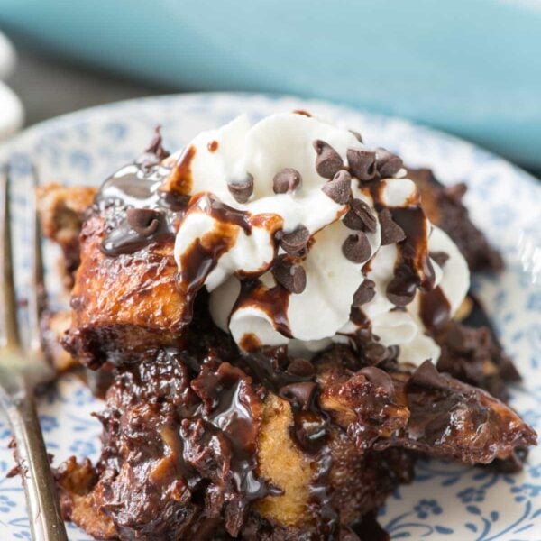 Chocolate French Toast Casserole - Crazy For Crust