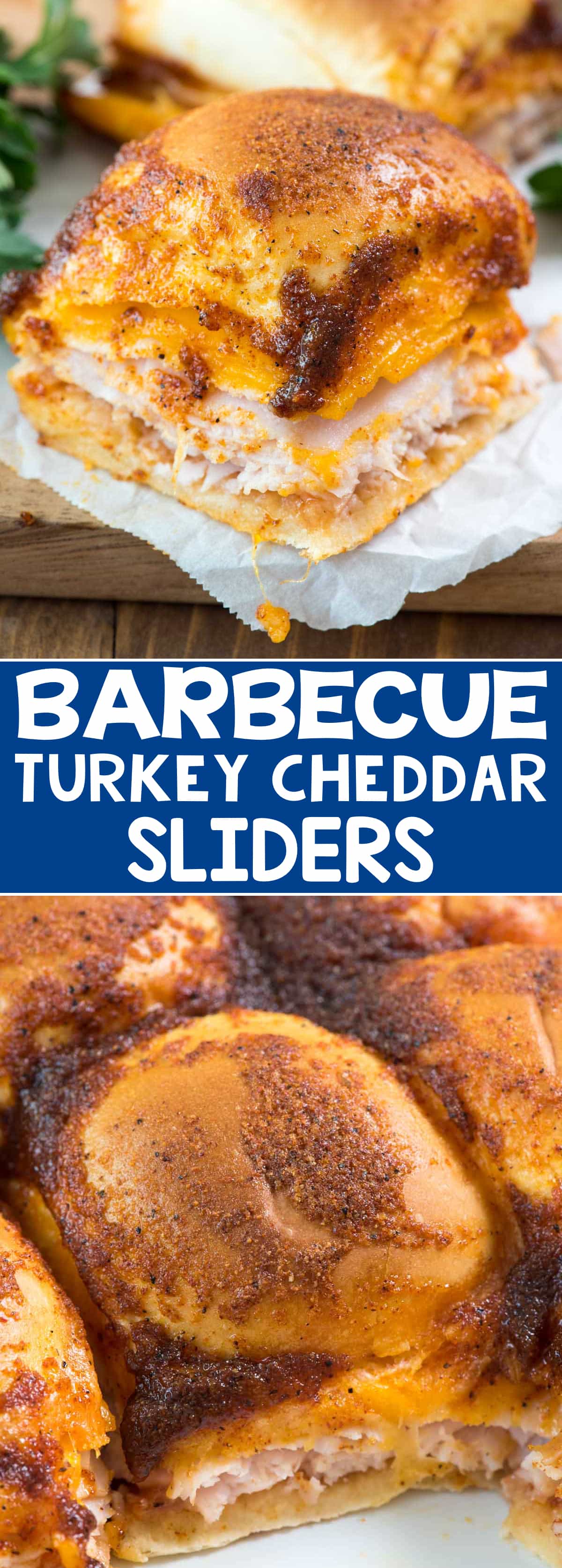 BBQ Turkey Cheddar Sliders - Crazy for Crust