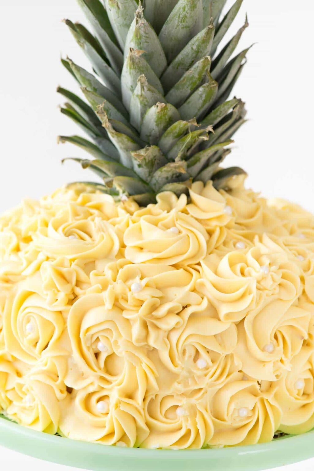 Pineapple Cake Decorating Tutorial - Crazy for Crust