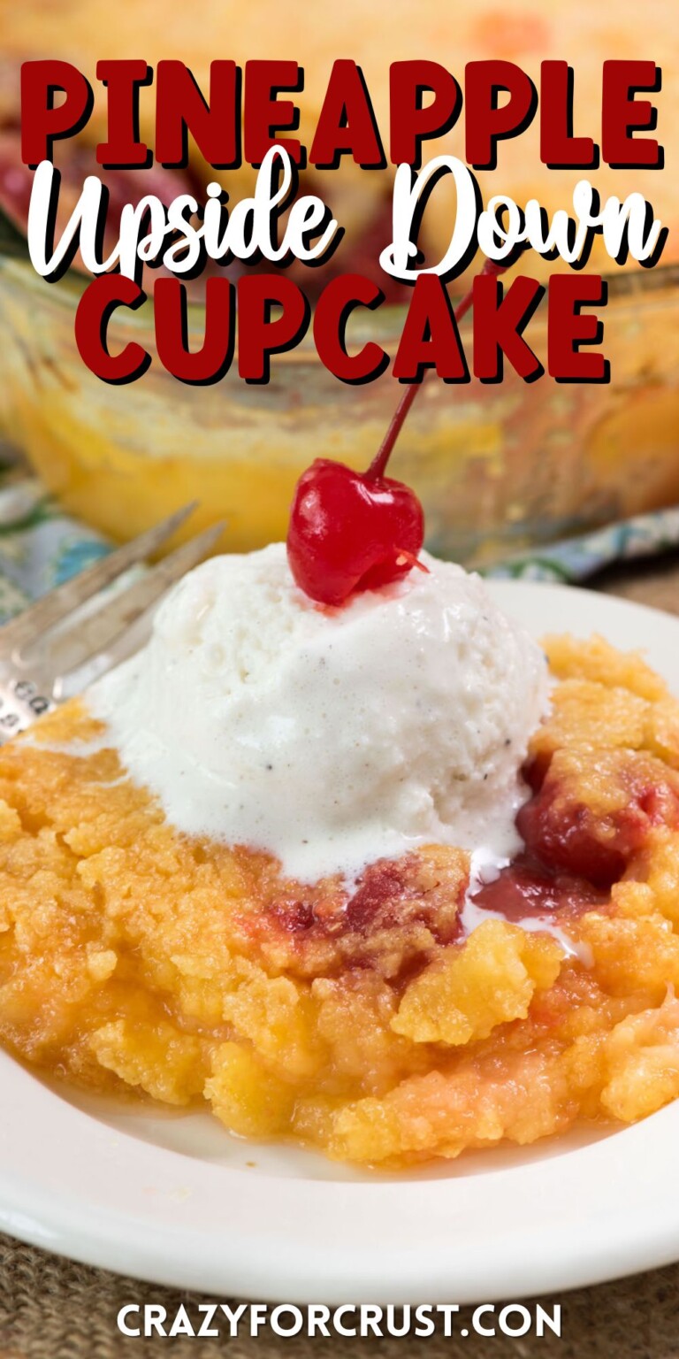 Pineapple Upside Down Dump Cake - Crazy for Crust