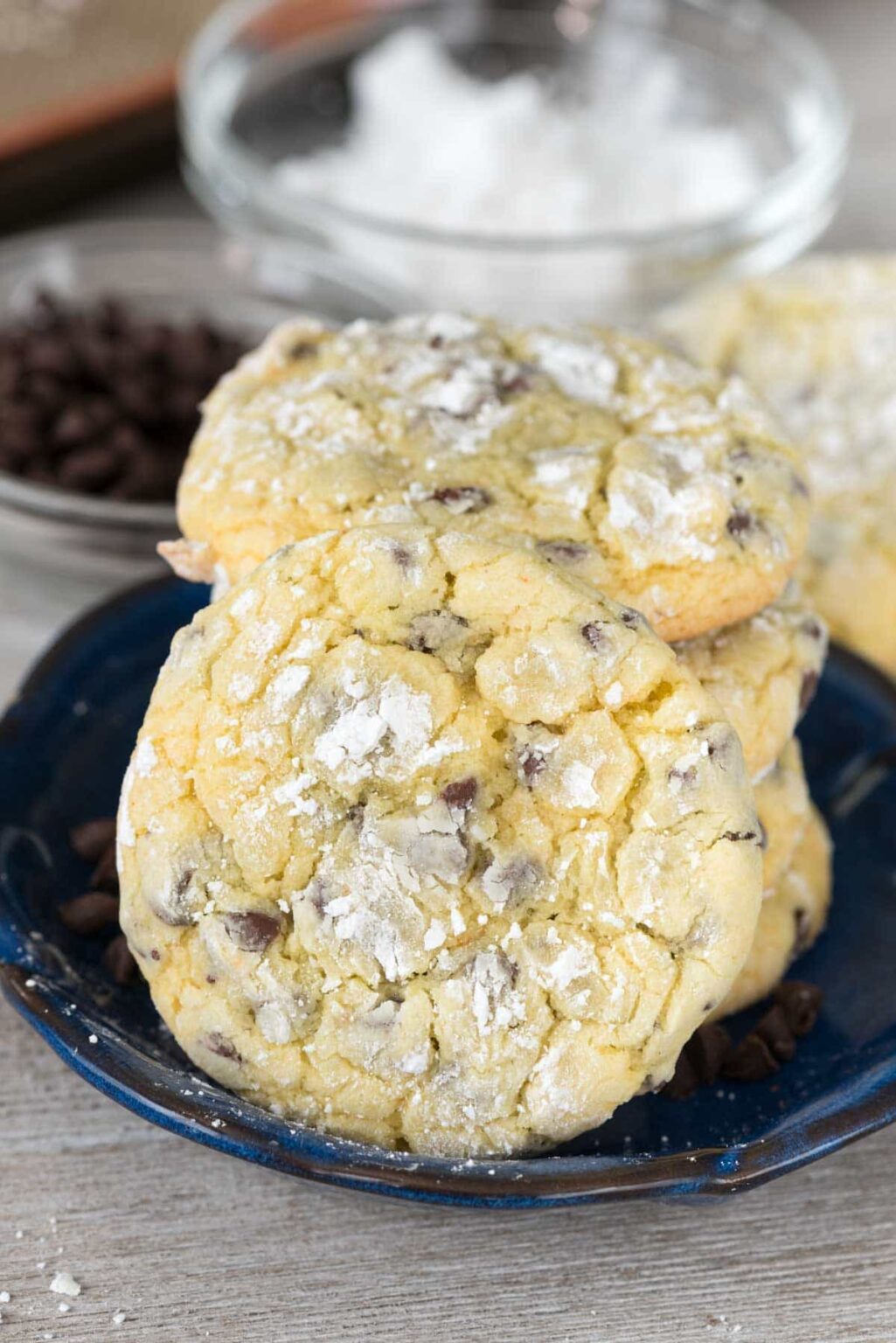 Easy 3-ingredient Cake Mix Cookies - Crazy for Crust