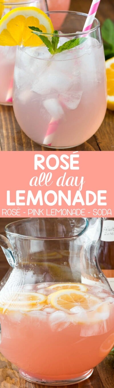 Pink Rosé Lemonade - Crazy for Crust