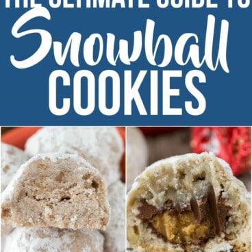 The ULTIMATE Guide to Snowball Cookie Recipes - Crazy for Crust