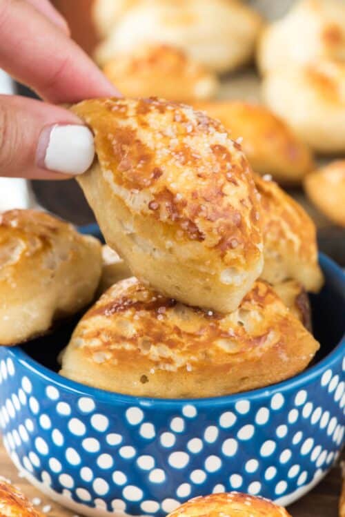 Easy Soft Pretzel Bites - Crazy for Crust