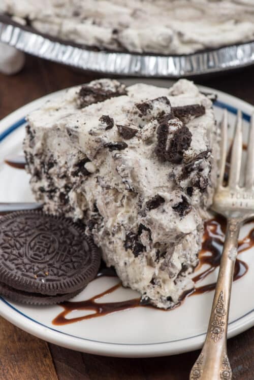 Oreo Fluff Pie - Crazy for Crust
