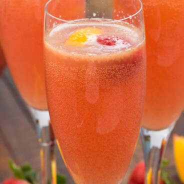 Pink Mimosa Punch - Crazy for Crust