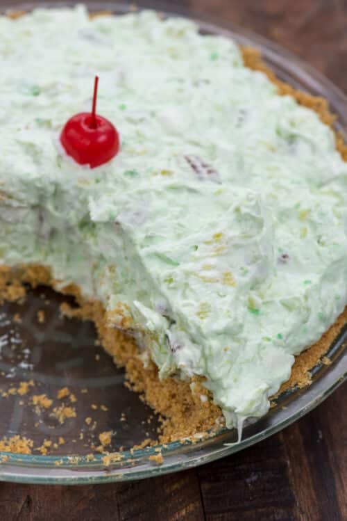 Watergate Salad Pie - Crazy for Crust