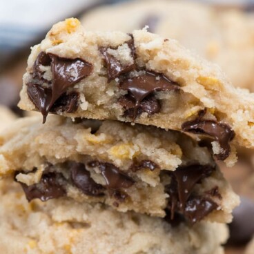 Chocolate Chip Cornflake Cookies - Crazy for Crust
