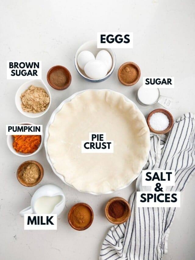 Mom's Classic Homemade Pumpkin Pie Recipe - Crazy for Crust