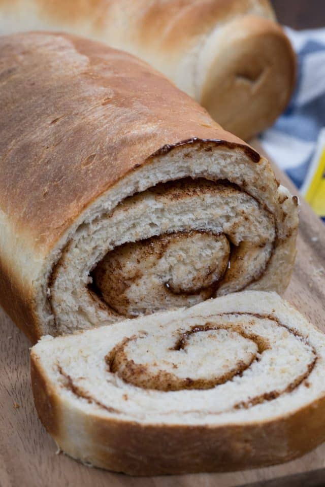 Homemade Cinnamon Bread - Crazy for Crust