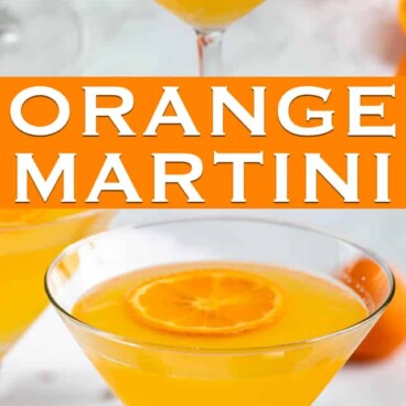 Orange Martini Recipe - Crazy for Crust