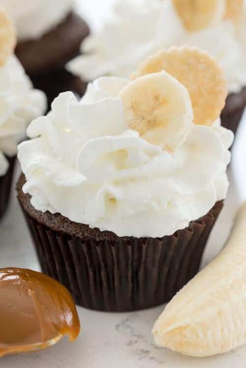 Banoffee Cupcakes - Crazy for Crust