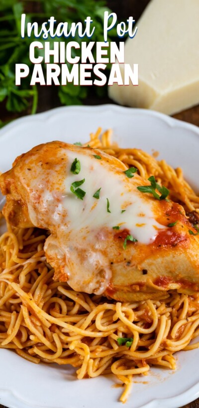 Instant Pot Chicken Parmesan - Crazy for Crust