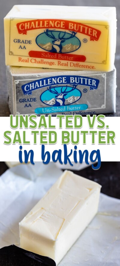 Unsalted Butter vs Salted Butter in Baking - Crazy for Crust